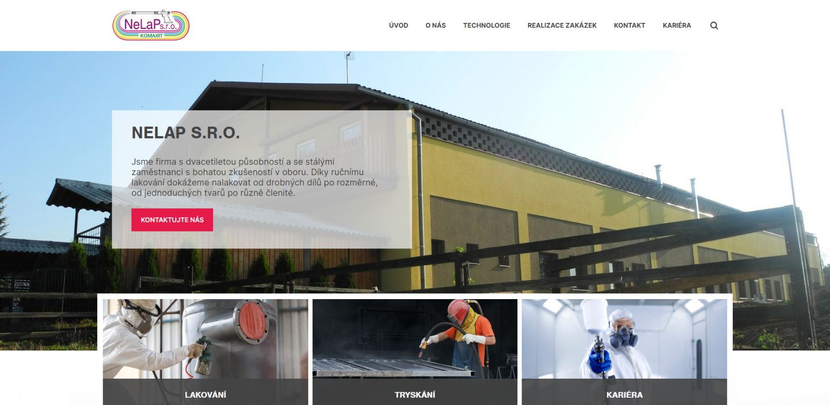 NeLaP s.r.o., práškové lakování a tryskání. Přes 20 let na trhu ...